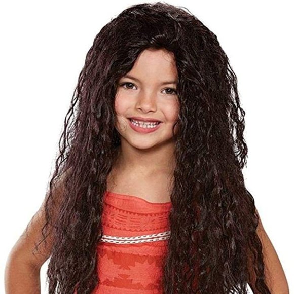 Accessories | Disney Princess Moana Deluxe Child Wig | Poshmark